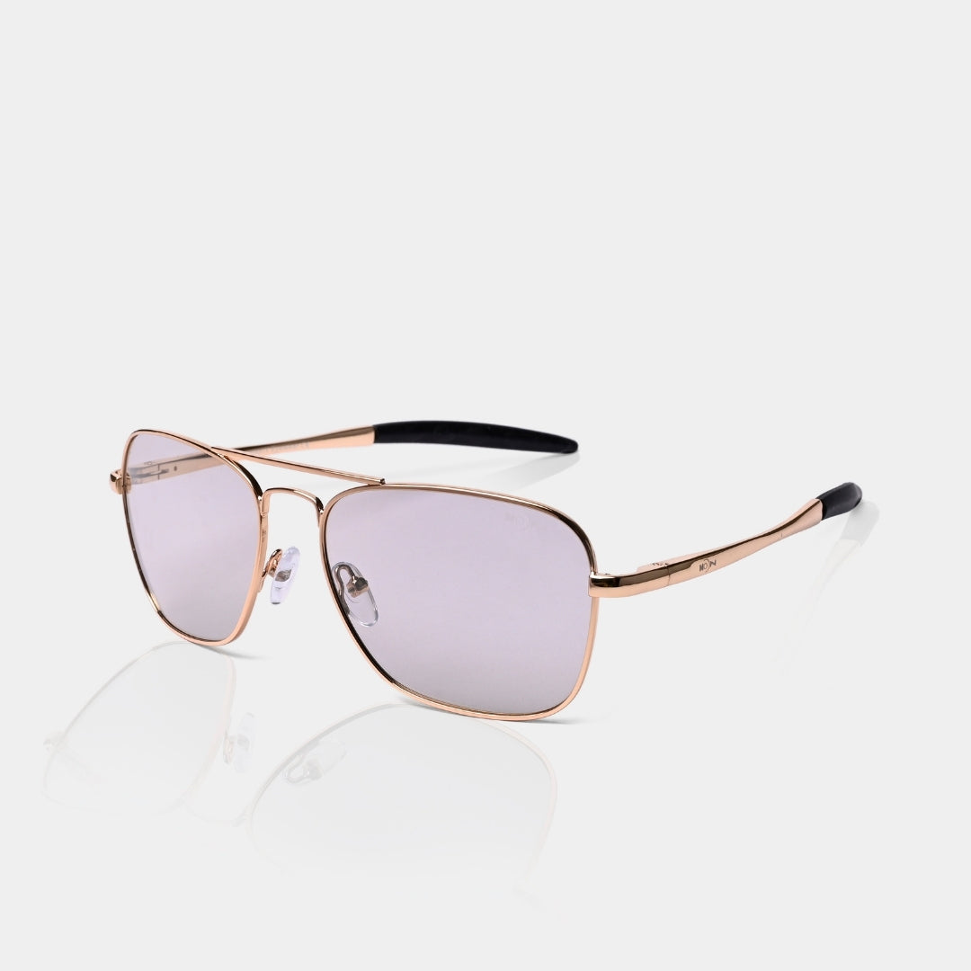 MOONX ANGEL S5 – Polarised Metal Aviator Sunglasses (Unisex)